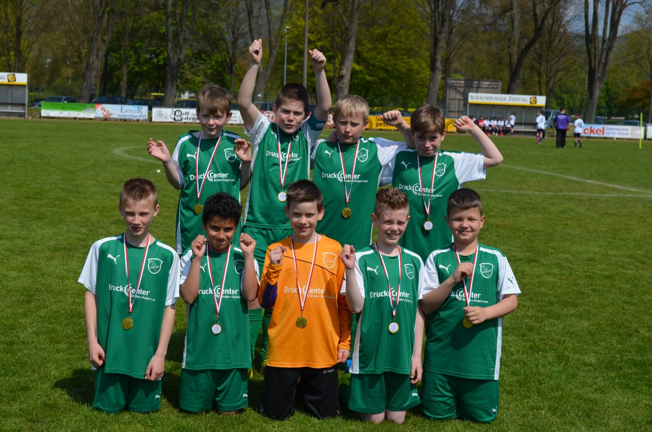 Die E1 belegt den 4. Platz beim SC Rinteln – FC Löhne-Gohfeld